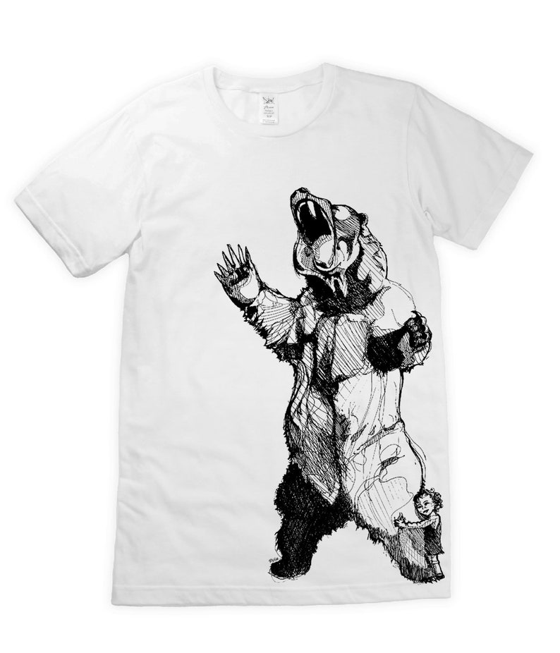 Bearhugger on Unisex T-shirt - Etsy