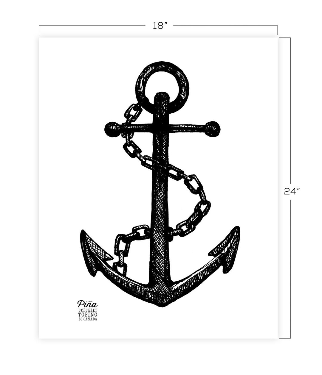 Anchor Downloadable Print 18" X 24" - Etsy Australia