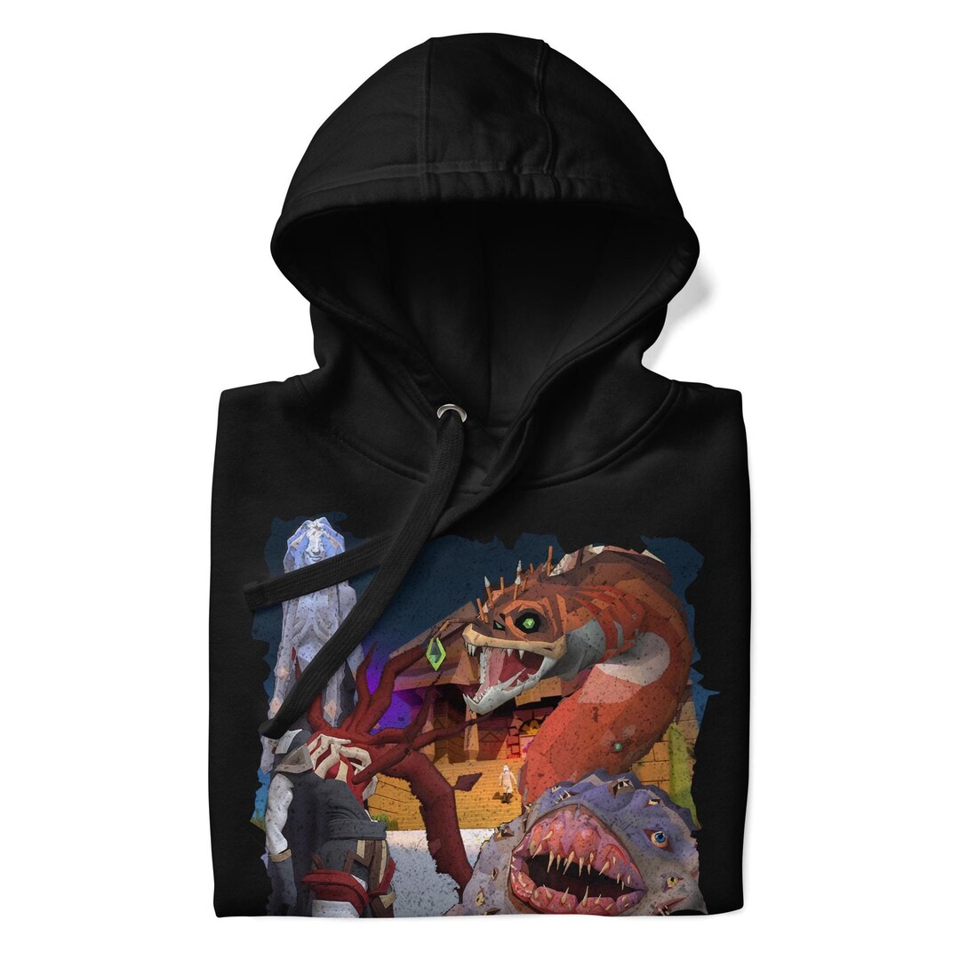 OSRS DT2 Bosses Hoodie, Duke, Vardorvis, Whisperer, Leviathan - Etsy