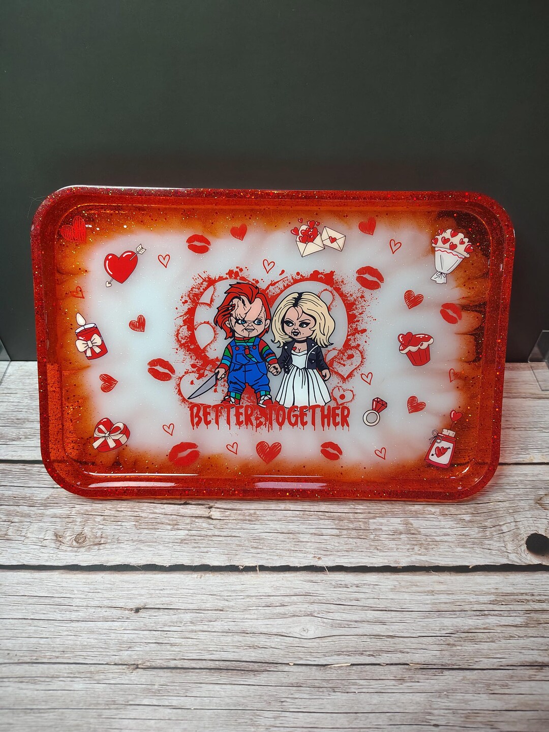 Character Resin Trays- Handmade Rolling/stash or Trinket Tray!! - Etsy