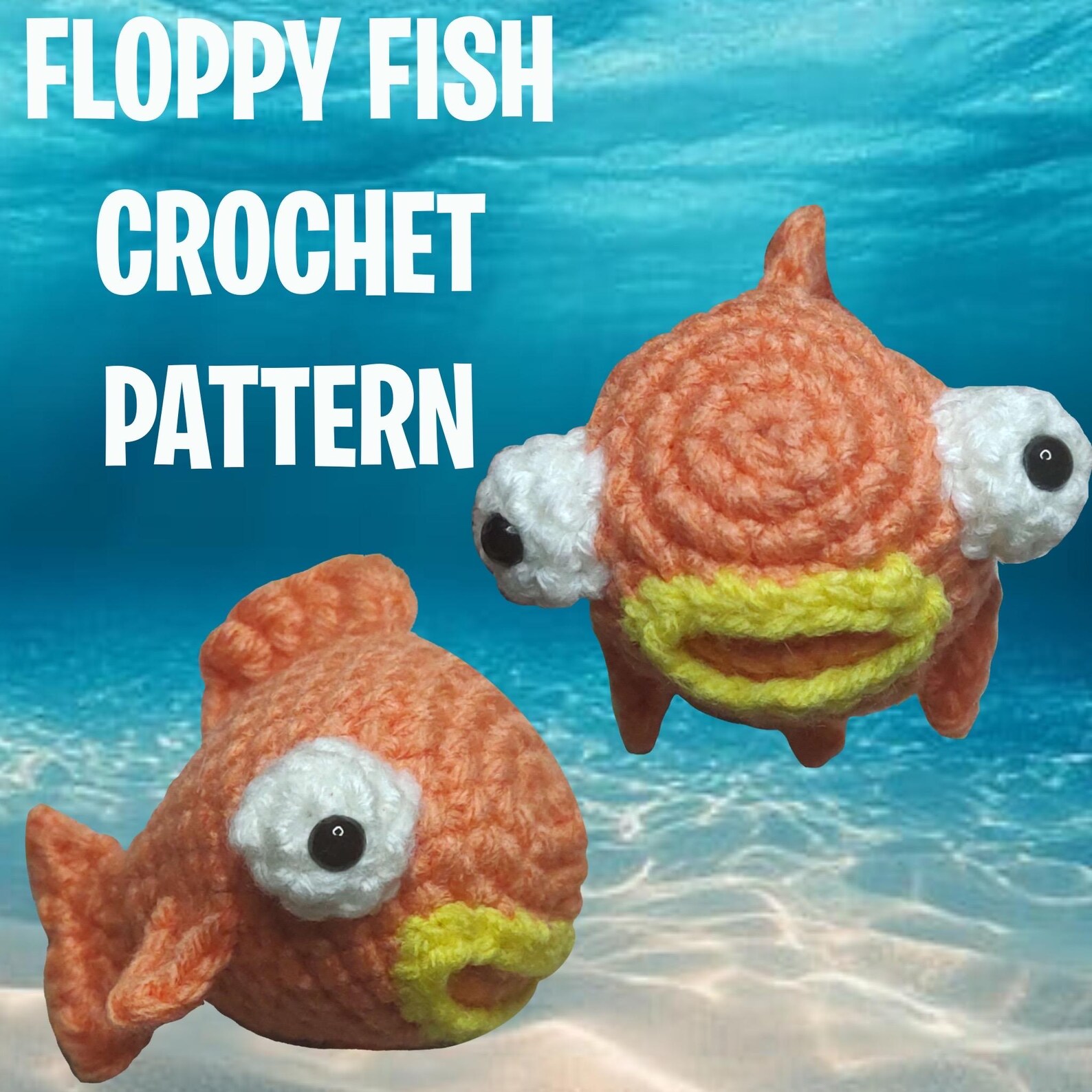 Floppy Fish Crochet Pattern - Etsy