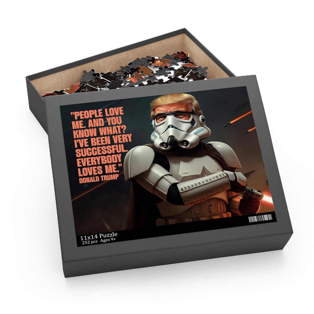 Donald Trump Star Wars Stormtrooper Lightsaber Puzzle 252, 500-piece ...