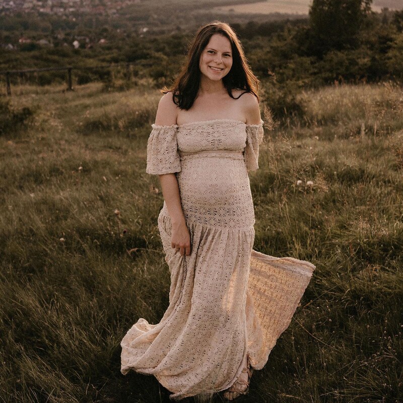 Boho Maternity Dress - Etsy