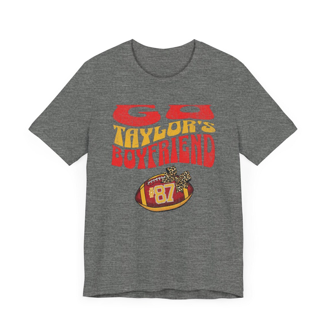 Go Taylor's Boyfriend Bellacanvas Tee, Football Shirt, Taylor Swift ...
