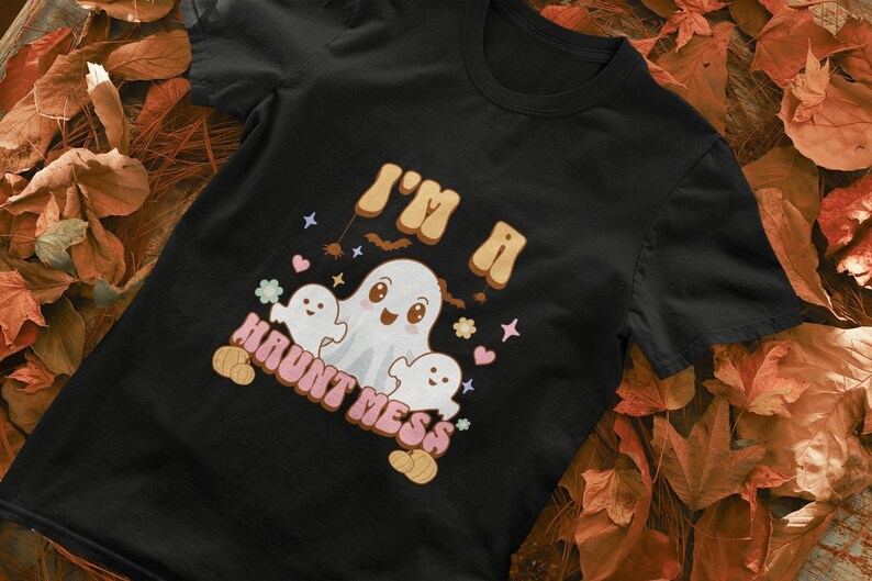 Haunt Mess Bellacanvas Tee, Halloween Shirt, Women's Shirt, Funny Shirt ...