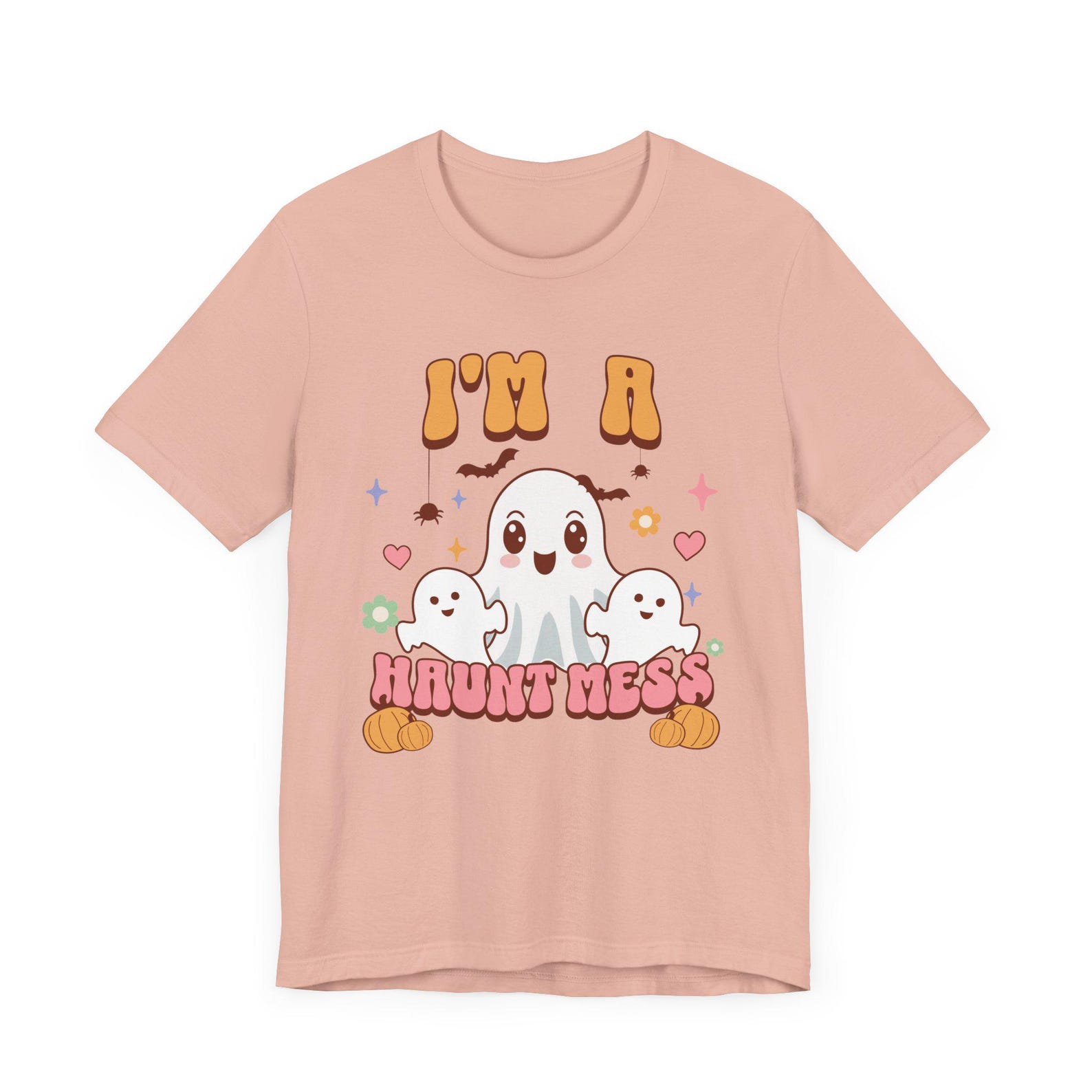 Haunt Mess Bellacanvas Tee, Halloween Shirt, Women's Shirt, Funny Shirt ...