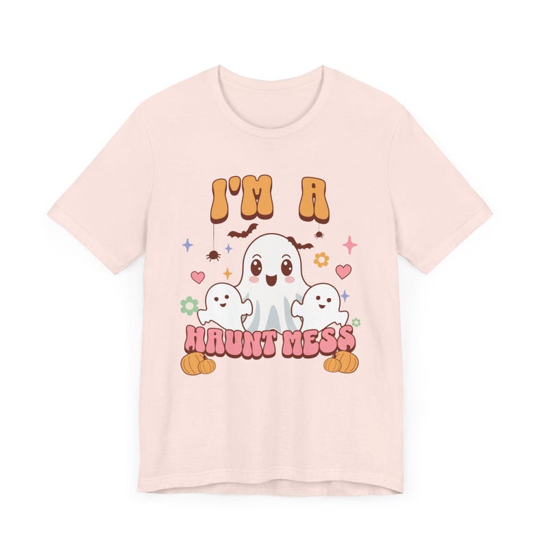 Haunt Mess Bellacanvas Tee, Halloween Shirt, Women's Shirt, Funny Shirt ...