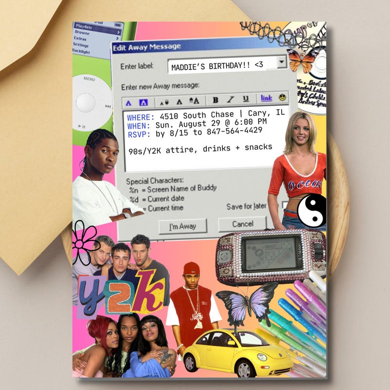 2000s decade decorations - Etsy.de