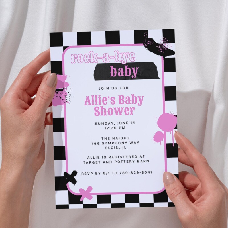 Rock Baby Shower - Etsy