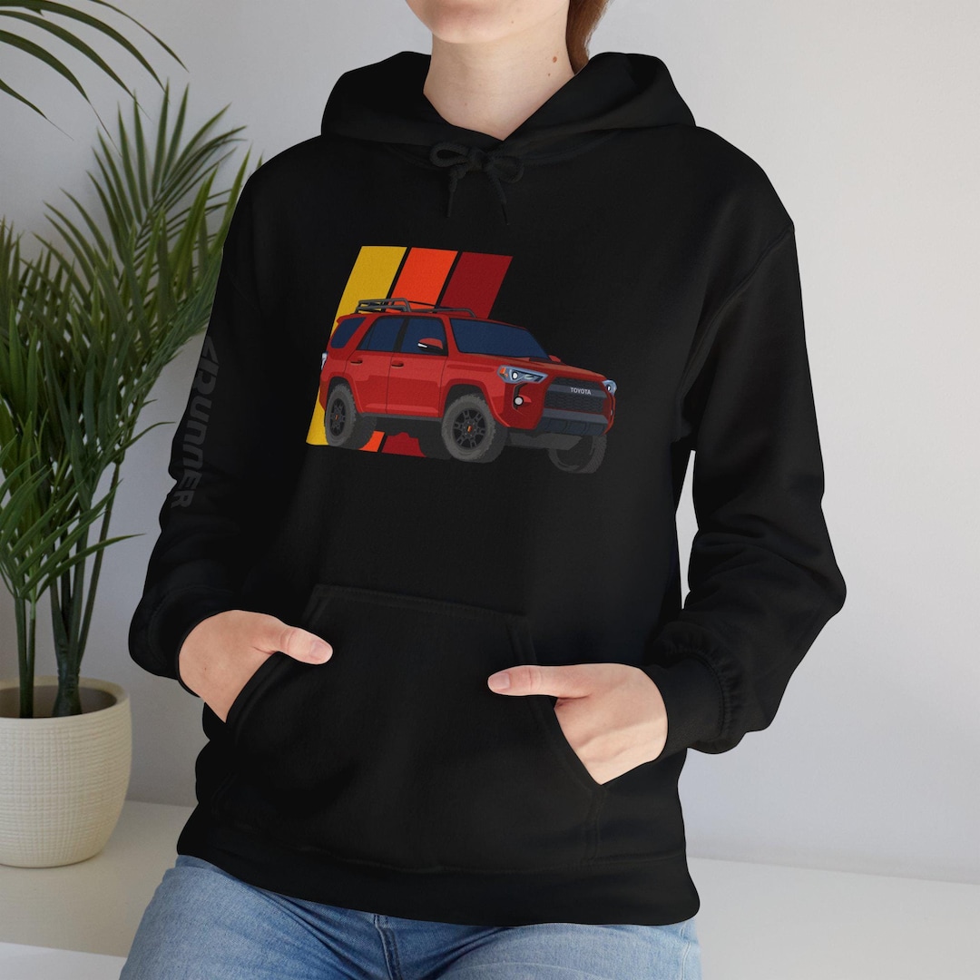 Toyota 4runner TRD Sweatshirt, Offroad Adventure Hoodie, Men's Hooded ...