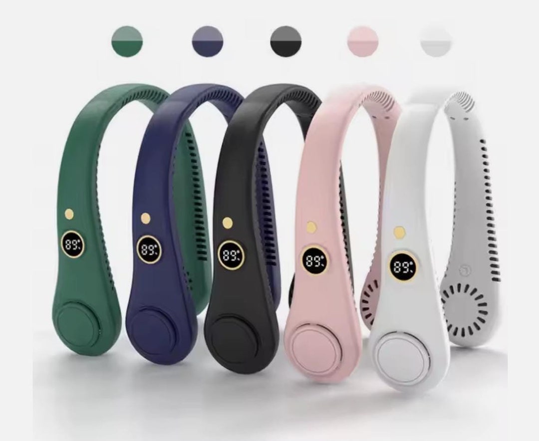 Neck Fans, Portable Fans, Rechargeable Neck Fans, Fans, Fan to Cool Off ...