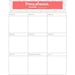 Year-long Menu Planner - Etsy