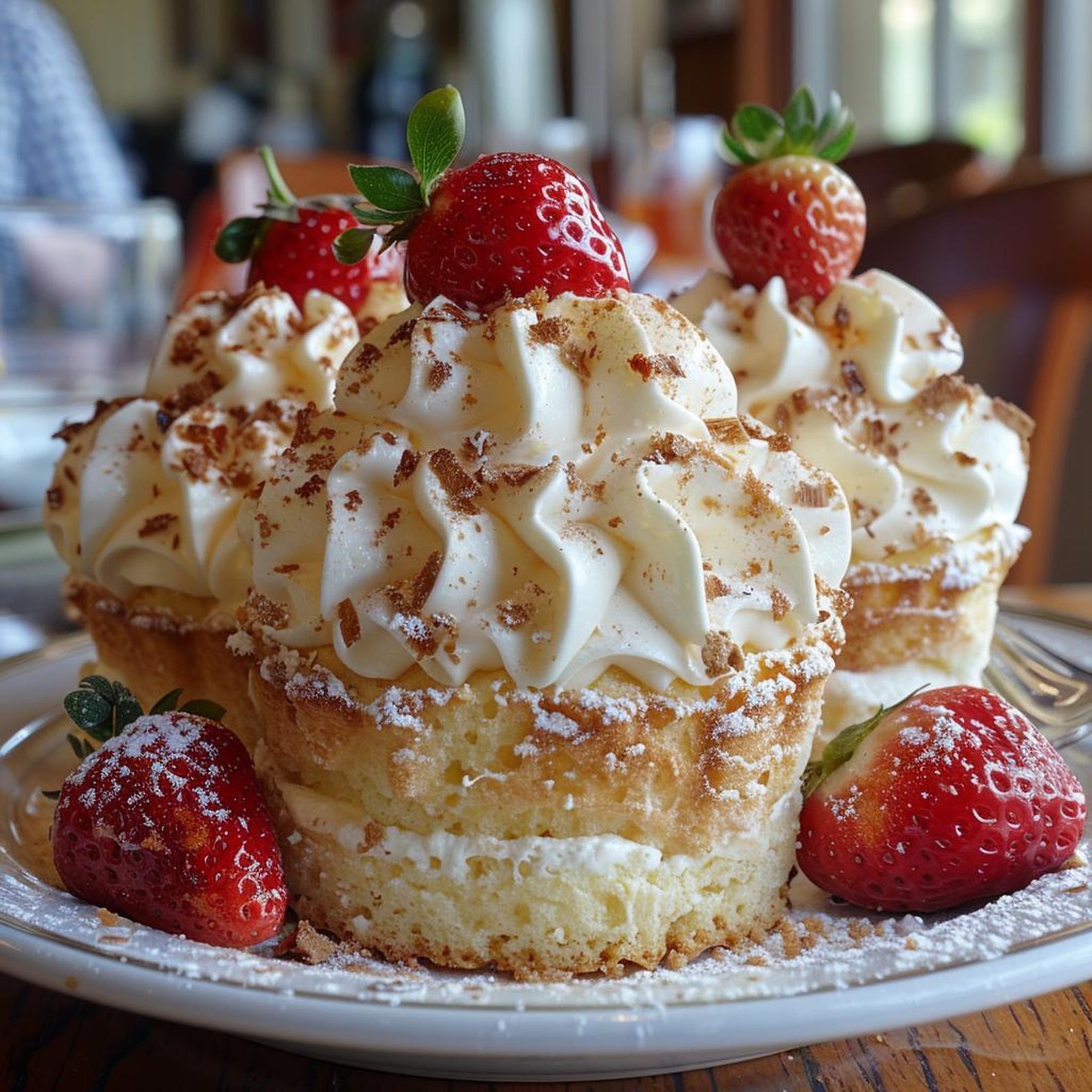 Creamy Strawberry Shortcake Cups – Printable Dessert Recipe | No-bake ...