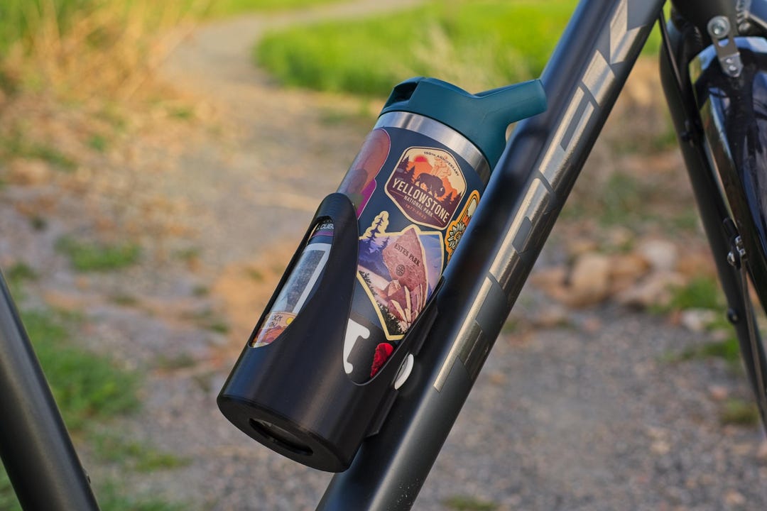 Yeti Rambler Water Bottle Bike Mount 18oz 26oz | Cage With AirTag ...