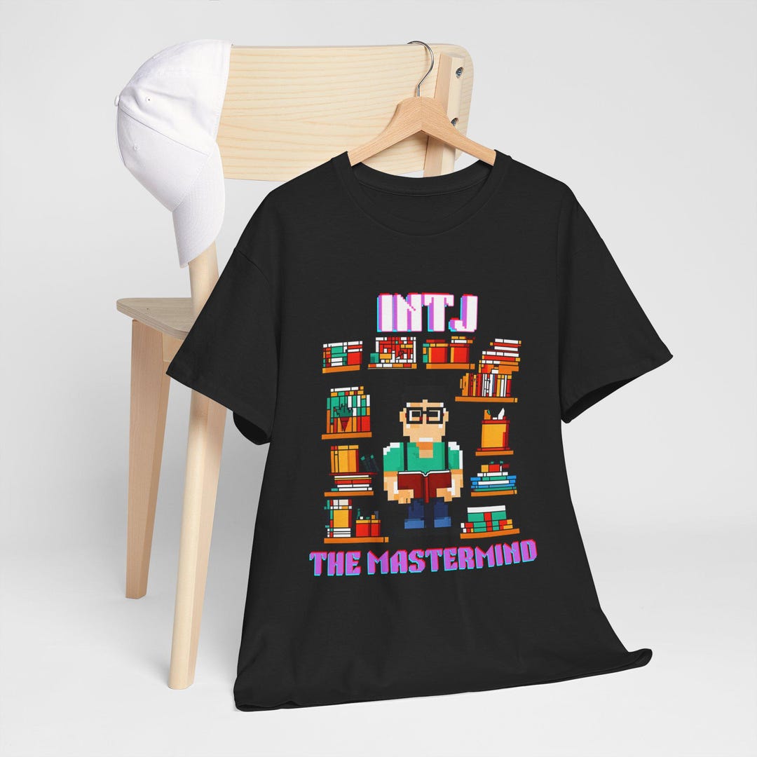 Pixel Game Style MBTI INTJ Unisex Tee, Gift for Mastermind Friends ...
