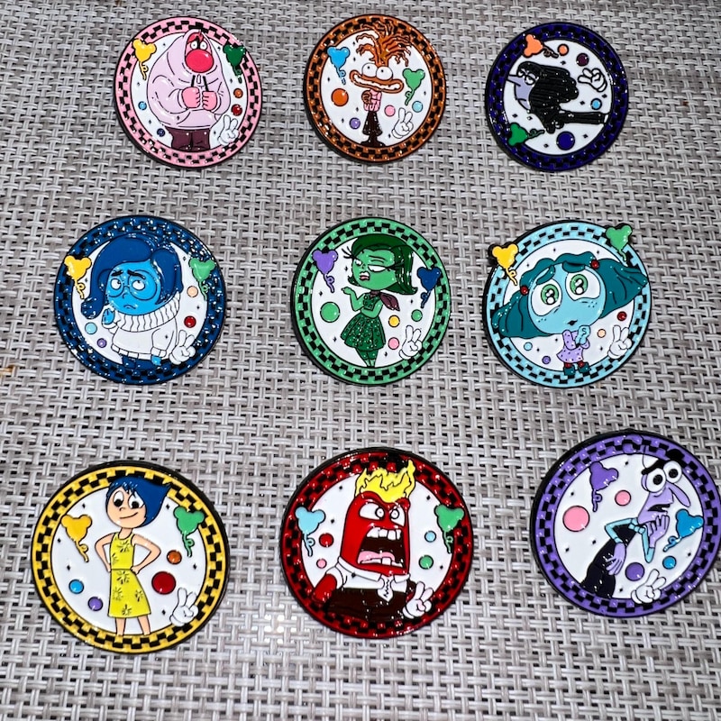 Inside Out Pin Badge - Etsy