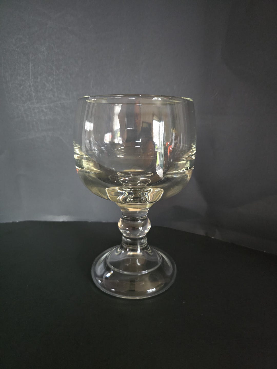 GIANT Vintage Beer Challis/goblet Antique Saloon Style Heavy Thick ...