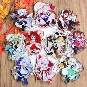 Touhou Kourindou Charms | Reimu, Marisa, Sakuya, Remilia, Youmu, Yukari ...