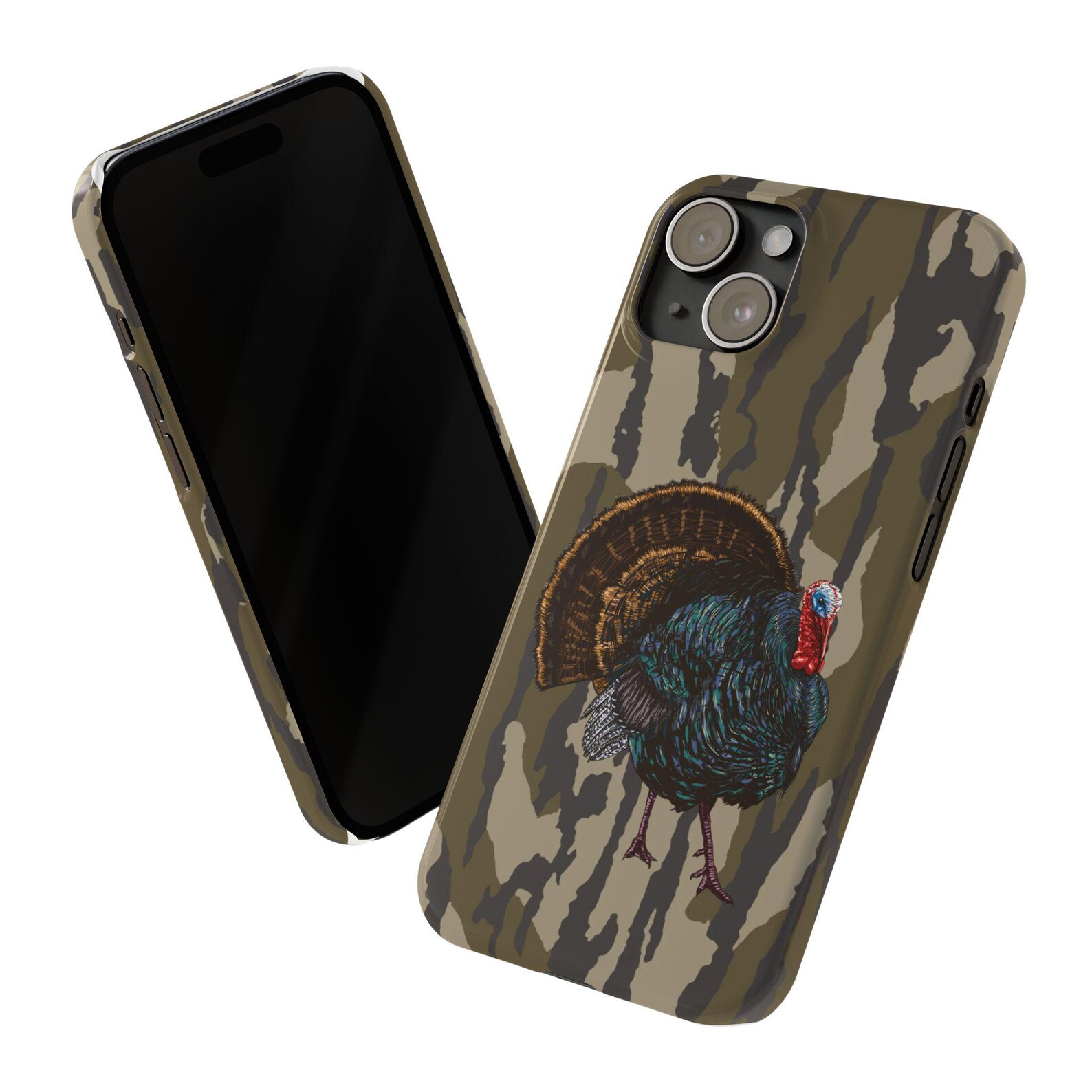 Mossy Oak Bottomlands TURKEY Phone Case. Strong and Durable Slim Phone ...