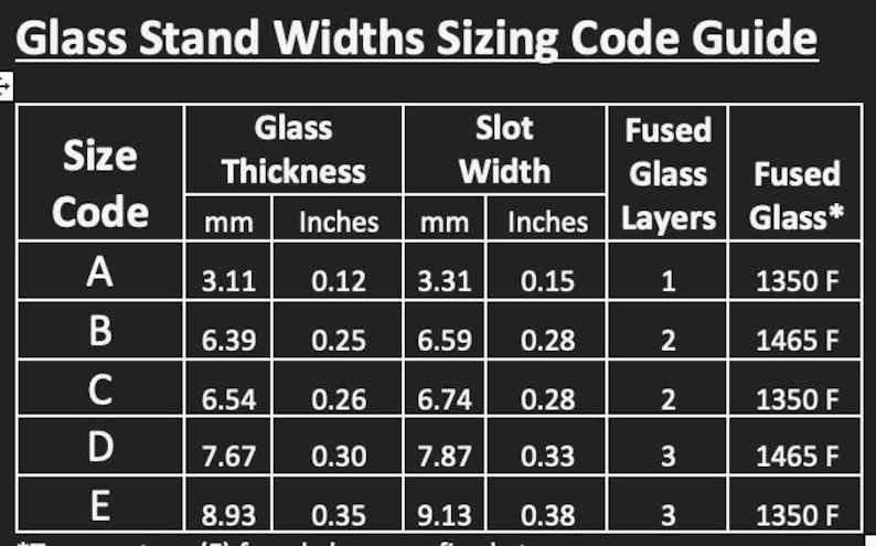 1PK Elliptical Glass Art Stand - for Plates & Other Art With Curved ...