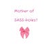 Kiss-cut Vinyl Decals Mother of Sass-holes - Etsy