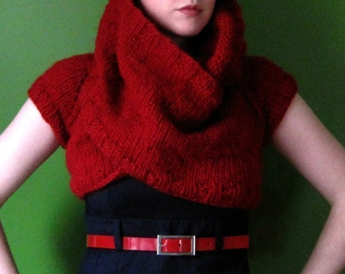 PDF Knitting Pattern Funnel Cloud Shrug - Etsy