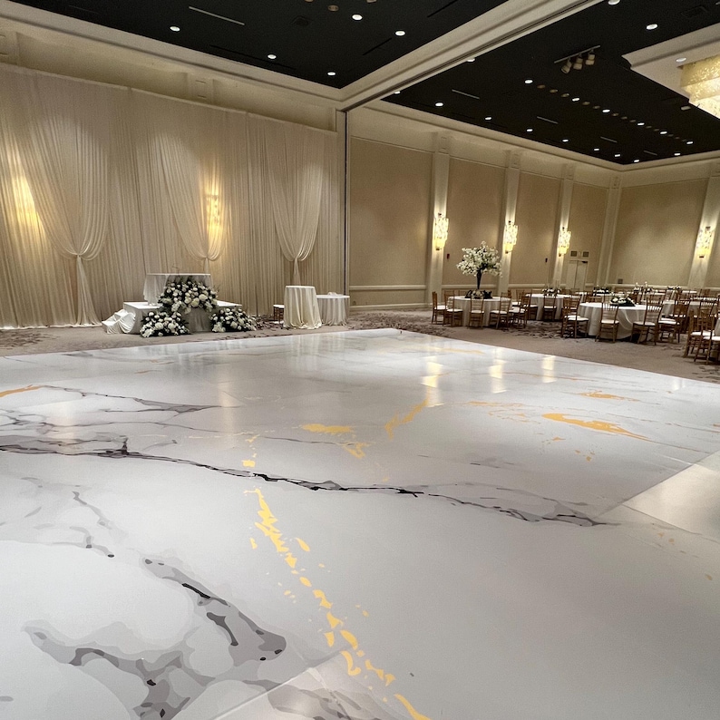 Custom Vinyl Printed Dance Floor Murble | Custom Floor Marble | Wedding ...