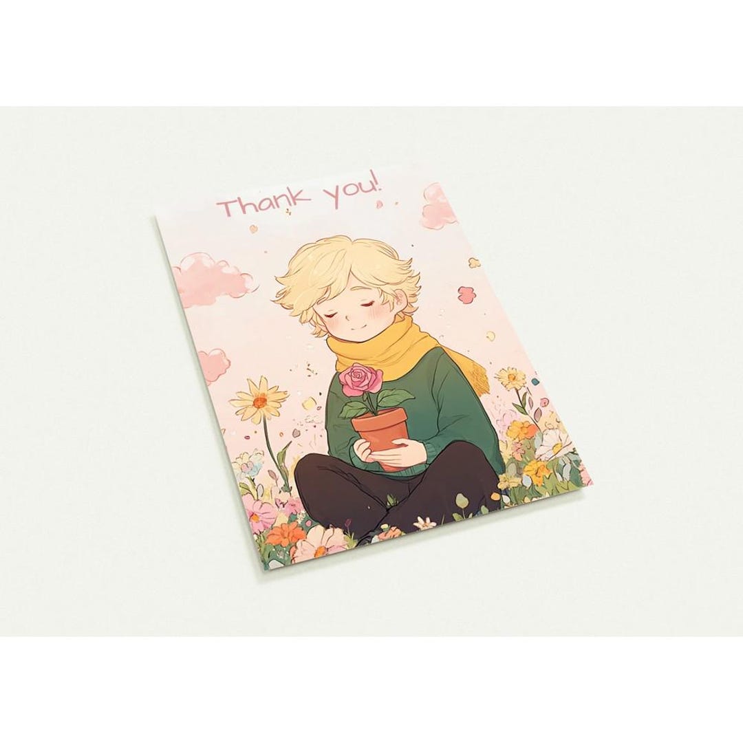 The Little Prince Thank You Cards set of 10 Whimsical, Heartfelt, and ...