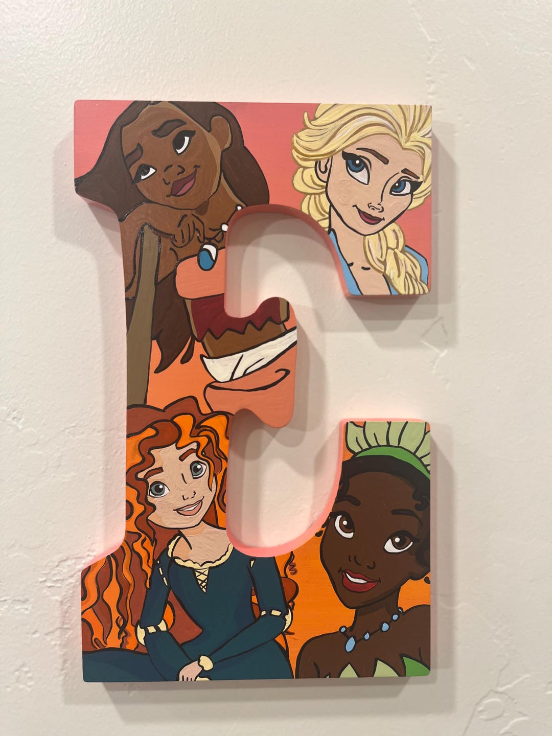 3-4 Character Letter - Etsy