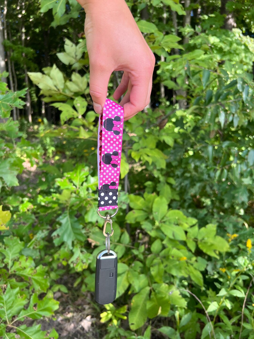 Handmade Minnie Disney Key Chains - Etsy