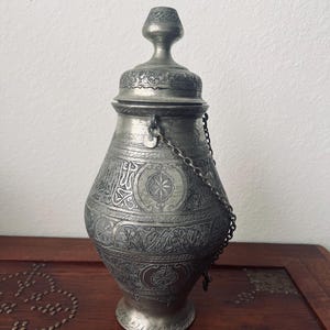 Vintage Persian Middle Eastern Copper Water Pot Handcrafted - Etsy