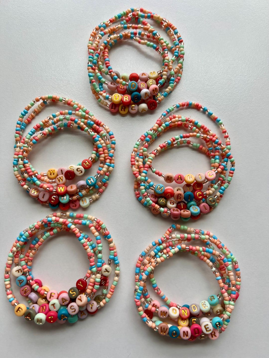 6 Pack or Single Disney Cruise Bracelets, Fish Extender Gift, Pixie ...