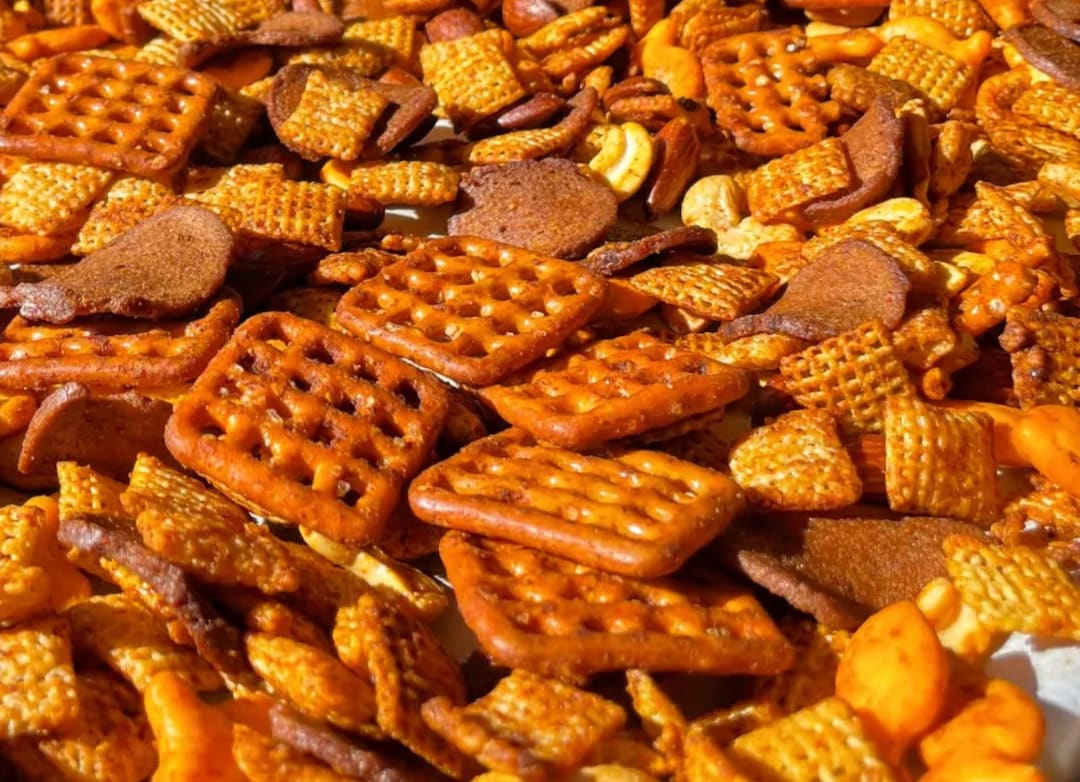 HOT SPICY Snack Mix, Chips Mix Variety of Snacks Great for Picnic ...