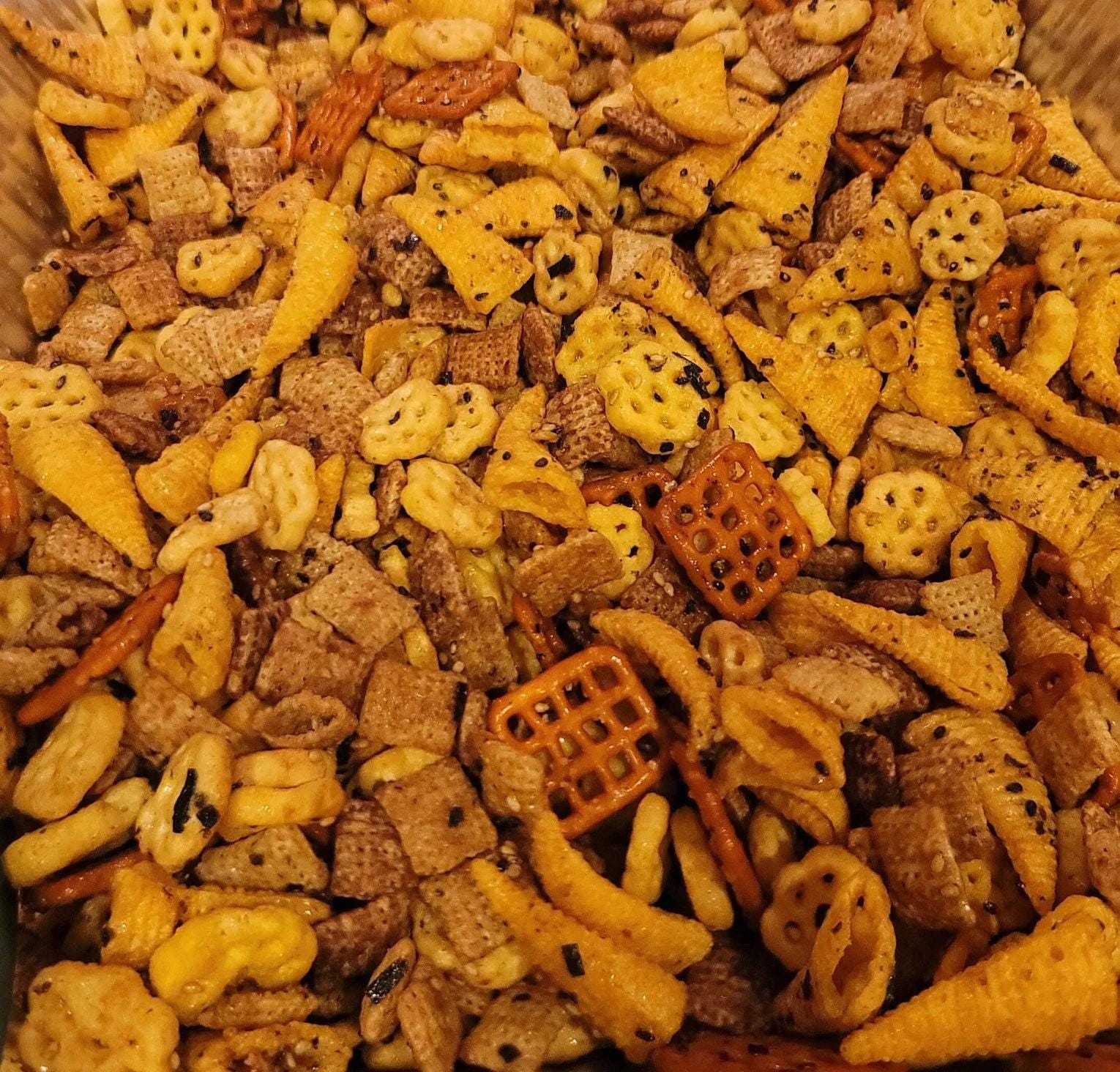 HOT SPICY Snack Mix, Chips Mix Variety of Snacks Great for Picnic ...