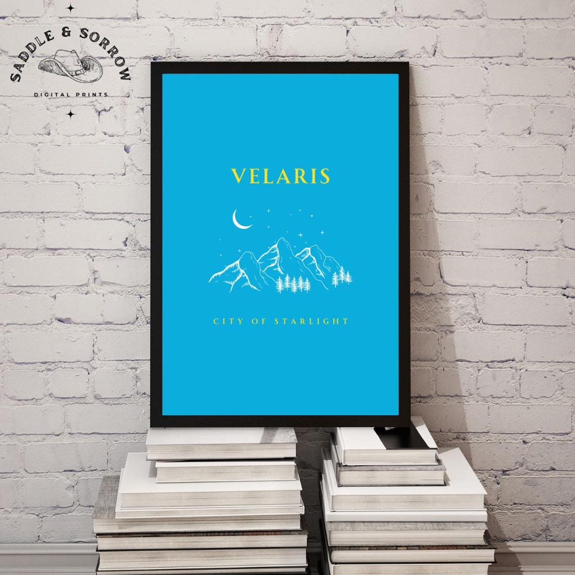 ACOTAR Velaris Digital Download Wall Art Bookish Booktok Book Quote ...