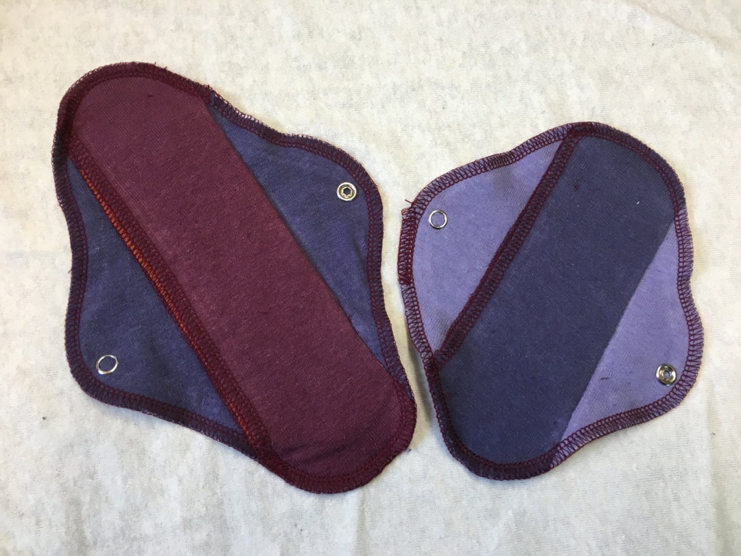 Luna Rags/ Hemp and Organic Cotton Moon Pads/mini and Maxi - Etsy