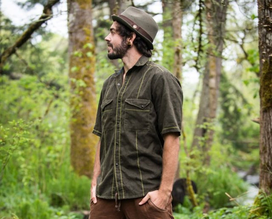 Snapdragon S.S. Shirt/hemp and Organic Cotton - Etsy