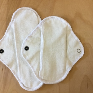 Luna Rags/ Hemp and Organic Cotton Moon Pads/mini and Maxi Menstrual ...