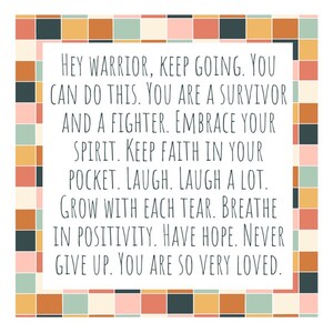 Positive Cards for Cancer cancer is Tough but You Are Tougher ...