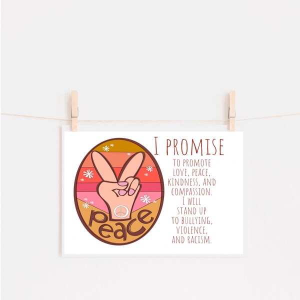 Promote Peace - Etsy