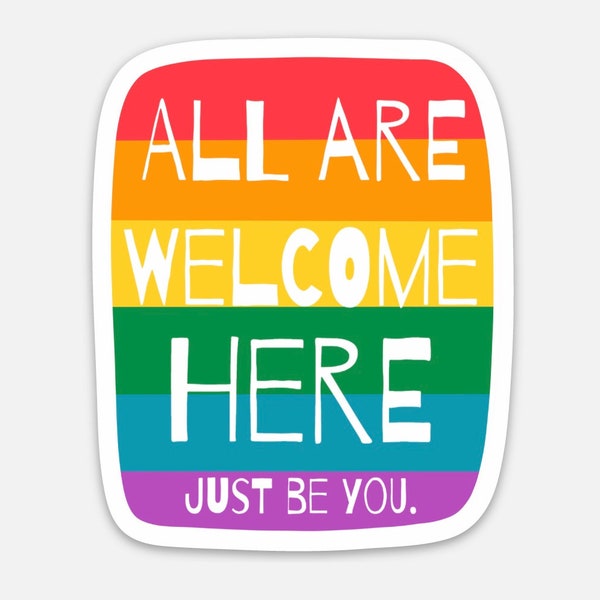 All Are Welcome Here - Etsy