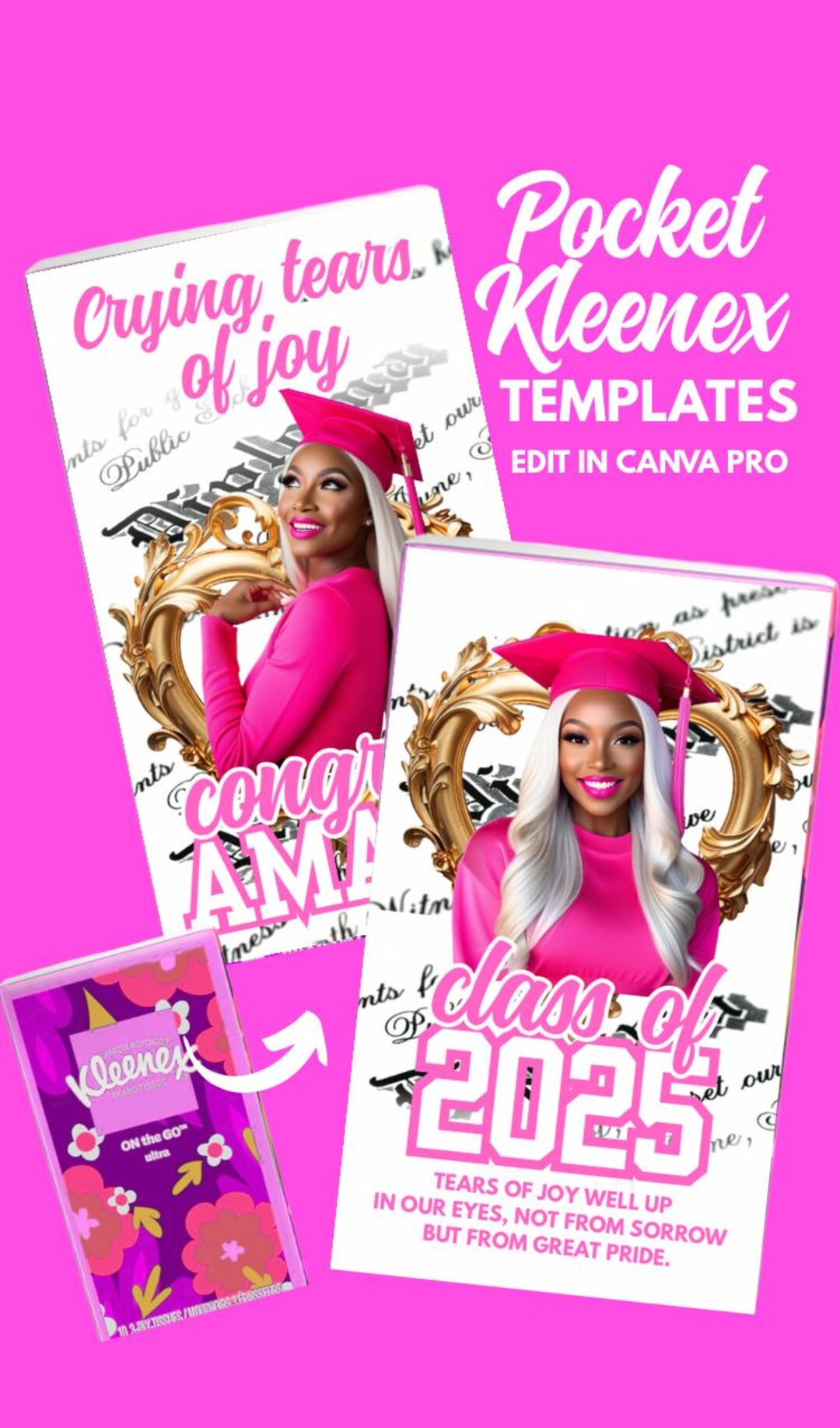 Editable Tissue Label Templates: 4 Canva Pro Designs (instant Download ...