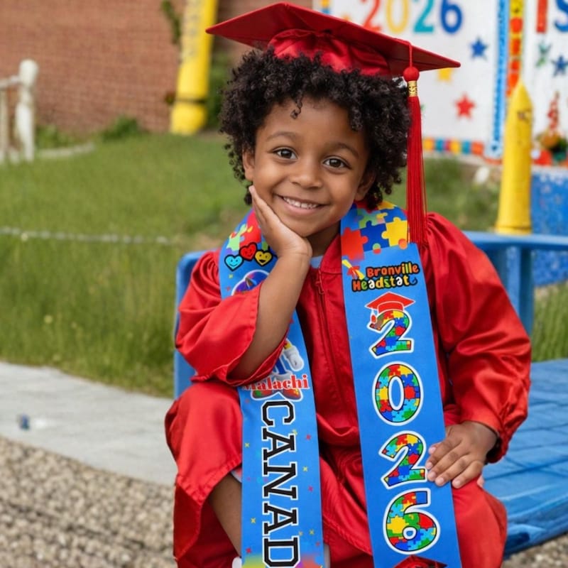 Graduation Autism Stoles - Etsy