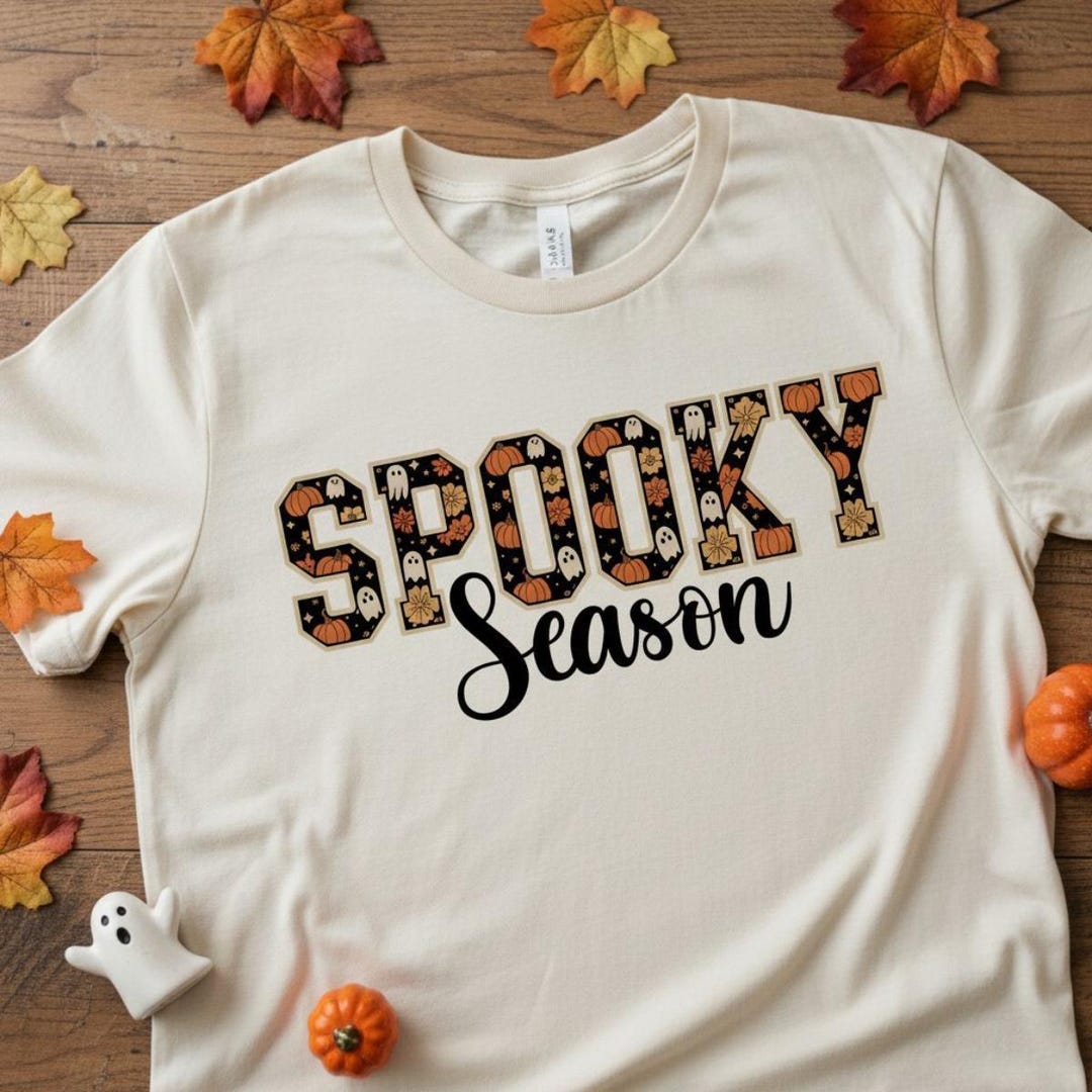 Retro Halloween Spooky Coquette PNG: Fall Sublimation Design - Etsy