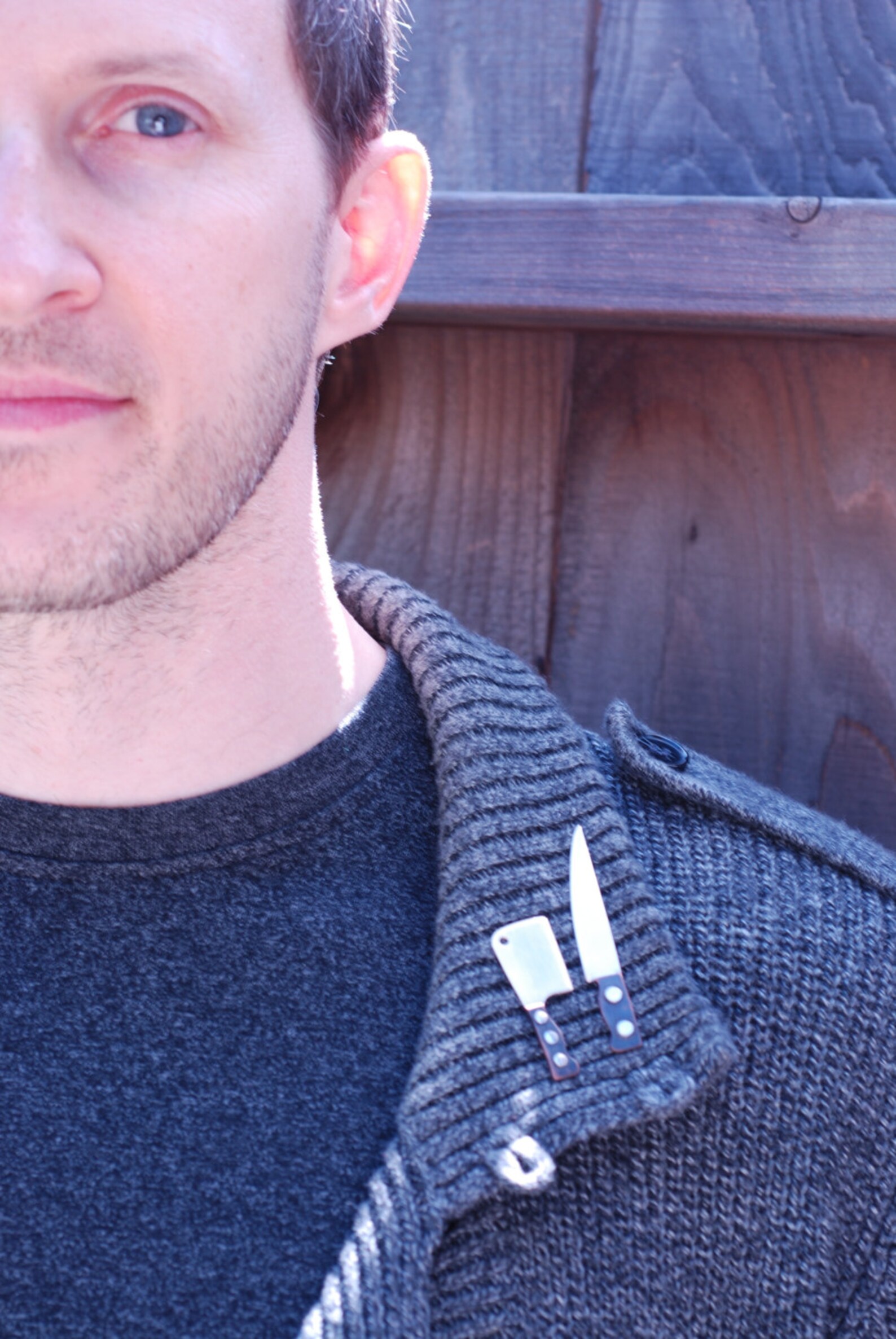 Kitchen Knife Pins - Etsy