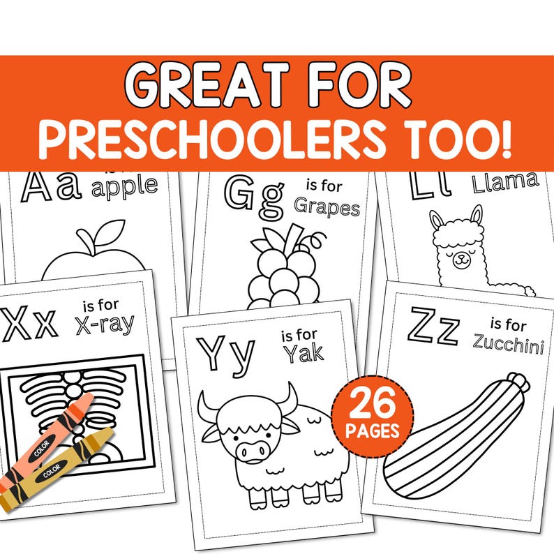 Toddler Alphabet Coloring Pages, Preschool Alphabet Coloring Sheets ...