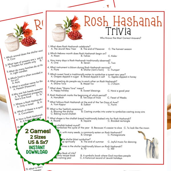 Rosh Hashanah - Etsy