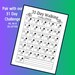 30 Day Step Tracker Monthly Challenge Printable, Walking Challenge ...