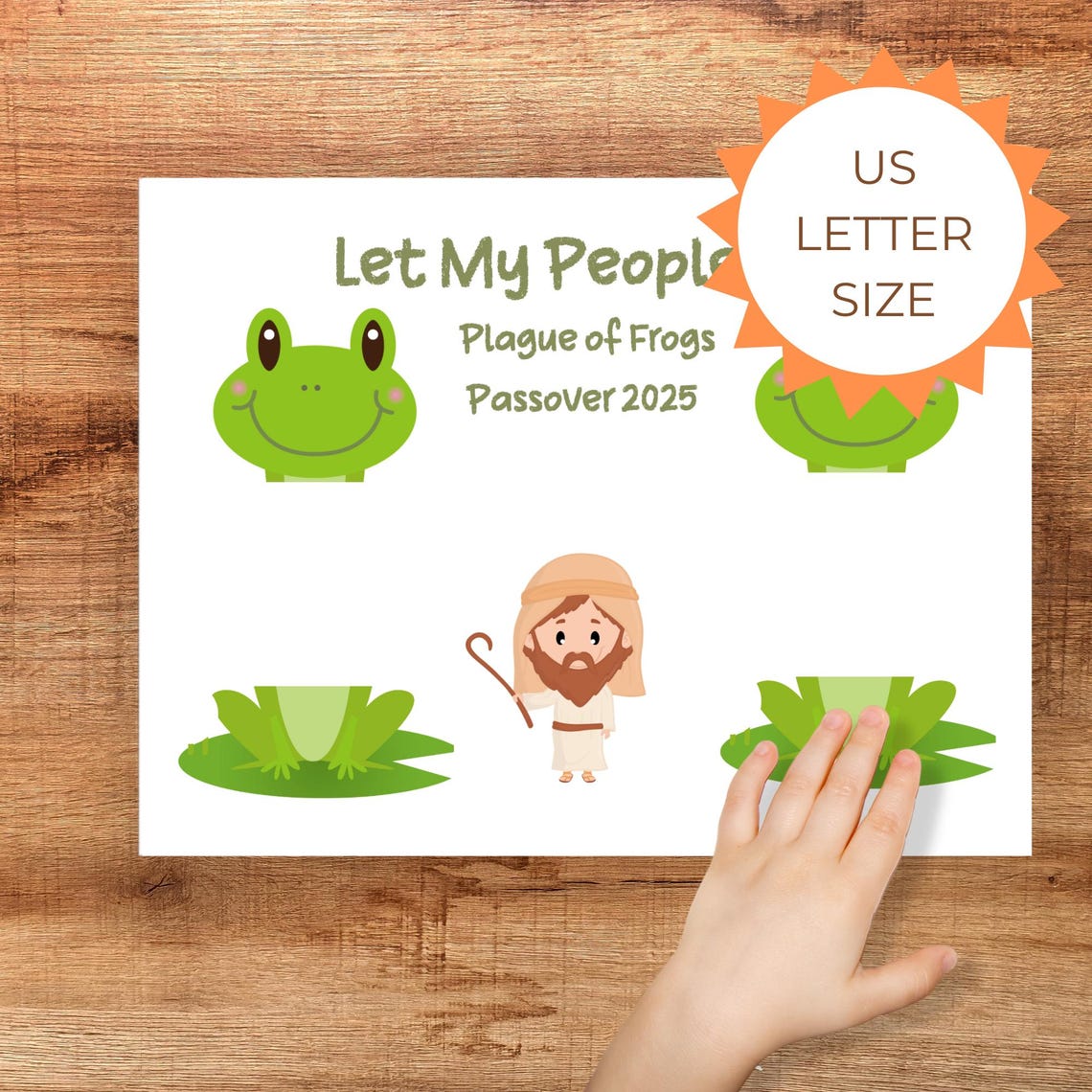 Passover Handprint Craft Printable, the Ten Plagues Passover Lesson ...