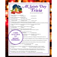 All Saints Day Word Search for Kids, All Saints Day Game Activity, Kids ...